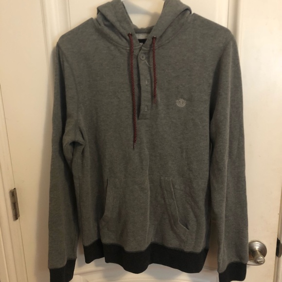 Element | Shirts | Mens Element Gray Hoddie | Poshmark